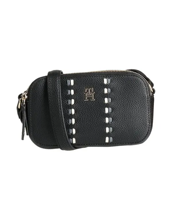 Tommy Hilfiger Cross-body Bag In Polyurethane - Black