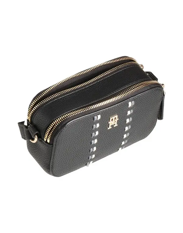 Tommy Hilfiger Cross-body Bag In Polyurethane - Black