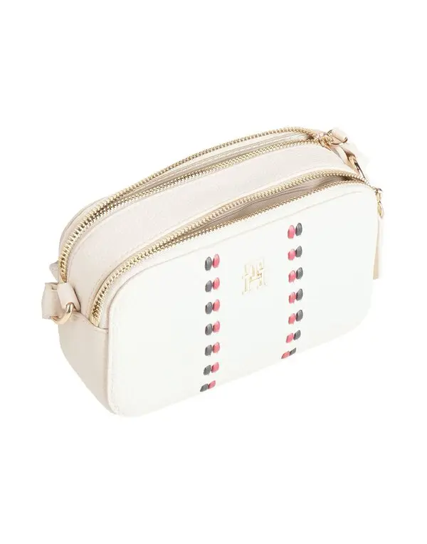 Tommy Hilfiger Cross-body Bag In Polyurethane - White
