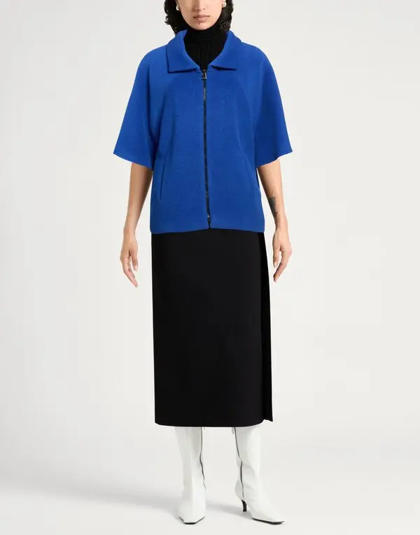 Cinzia Rocca Jacket In Alpaca Wool Blend