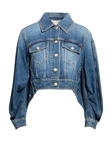 Alexander McQueen Denim Outerwear Size Cotton - Blue