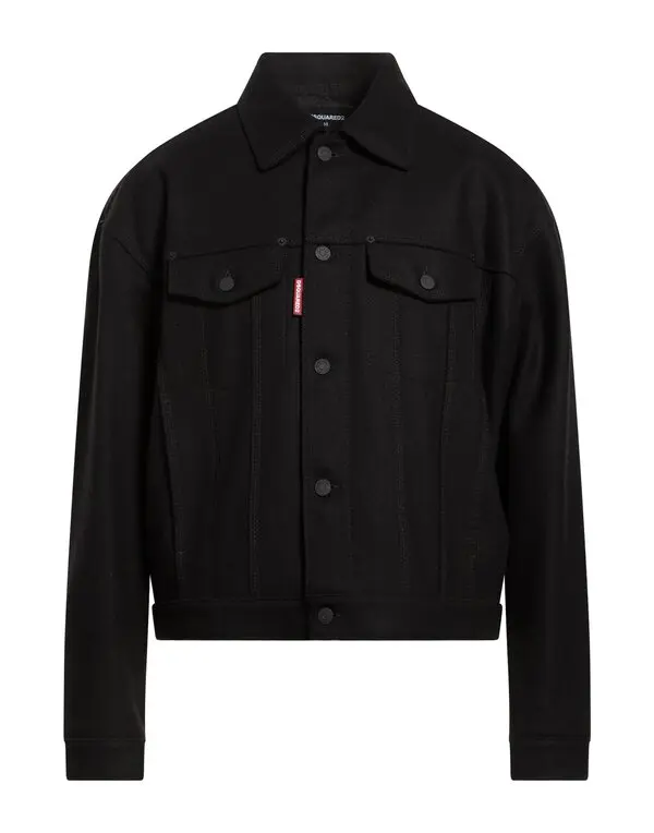 Dsquared2 Jacket Size Virgin Wool, Polyamide