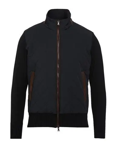 Paul & Shark Puffer Size Virgin Wool, Polyester, Goat Skin, Lambskin - Black