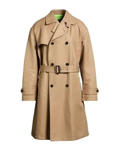 Herno Overcoat & Trench Coat Camel Size Cotton, Linen - Beige