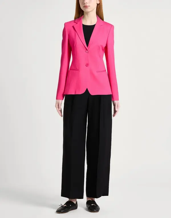 DONDUP Blazer Fuchsia Size Viscose, Polyamide, Elastane