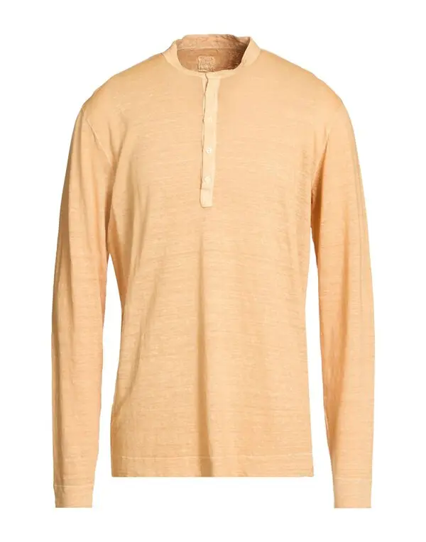 120% Lino T-shirt Apricot Size Linen