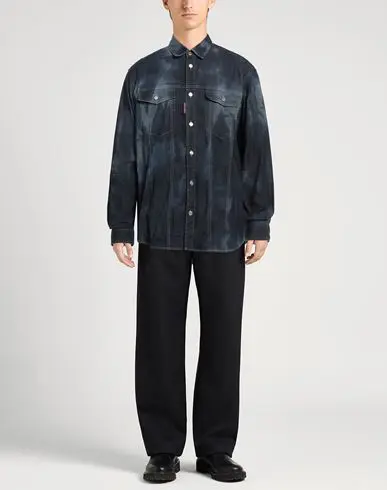 Dsquared2 Denim Shirt Size Cotton, Elastane