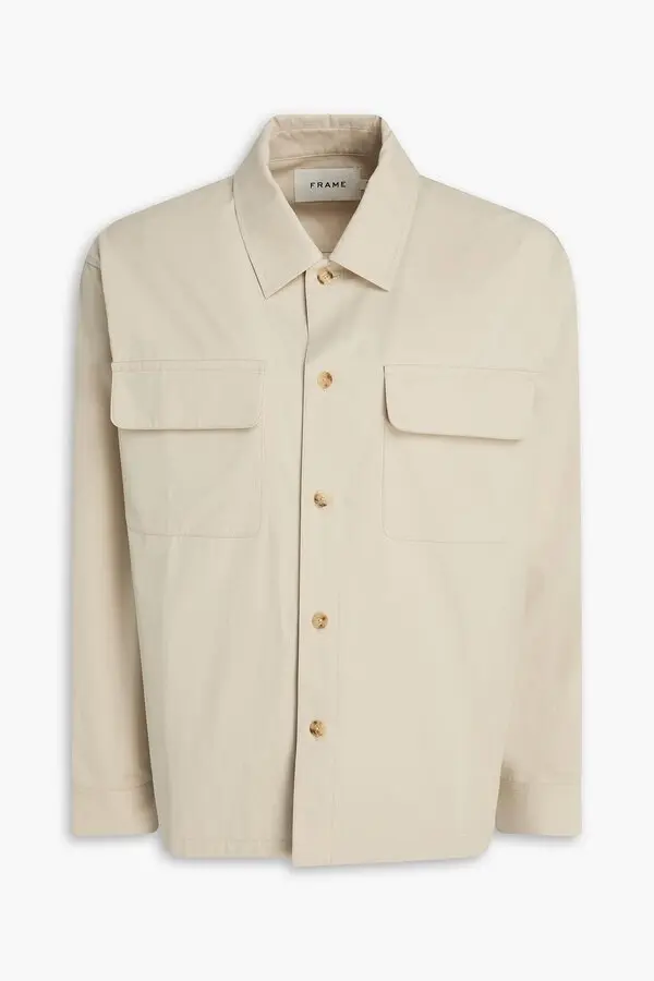 FRAME Cottontwill Shirt - Beige