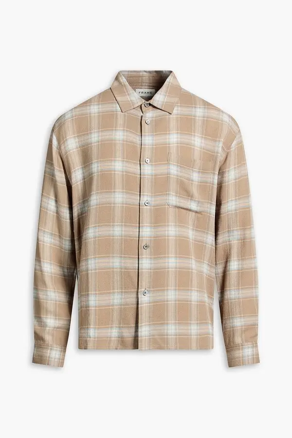FRAME Checked Flannel Shirt