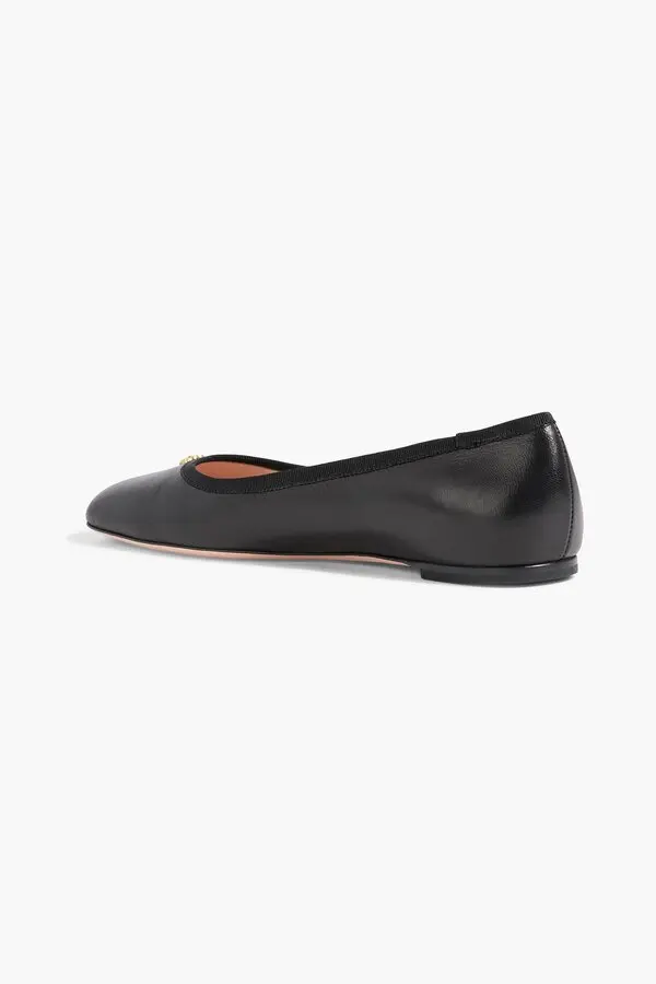 Bally Biuty Leather Ballet Flats