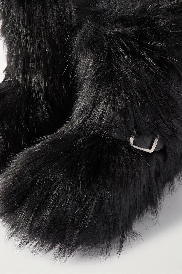 Sacai Plush Biker Boots