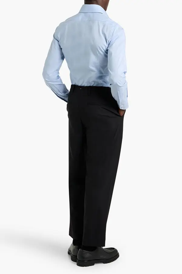 TOM FORD Checked Cottonpoplin Shirt