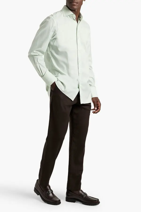 TOM FORD Checked Cotton Shirt