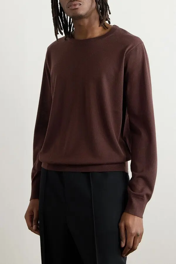 Dries Van Noten Merino Wool Sweatshirt