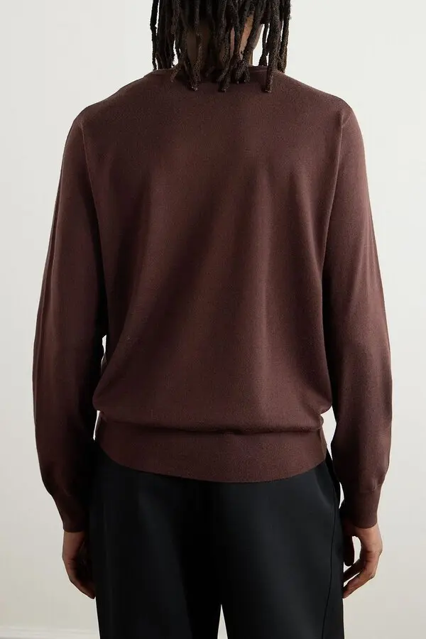 Dries Van Noten Merino Wool Sweatshirt