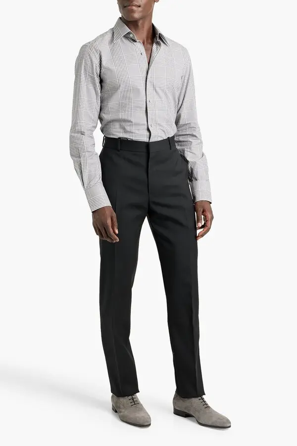 TOM FORD Checked Cotton Shirt