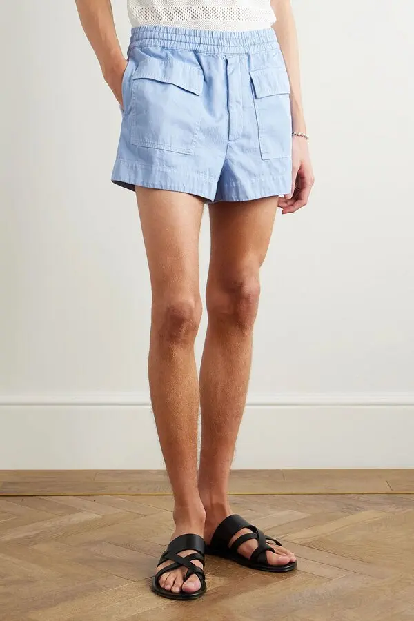 Dries Van Noten Straightleg Cottontwill Cargo Shorts