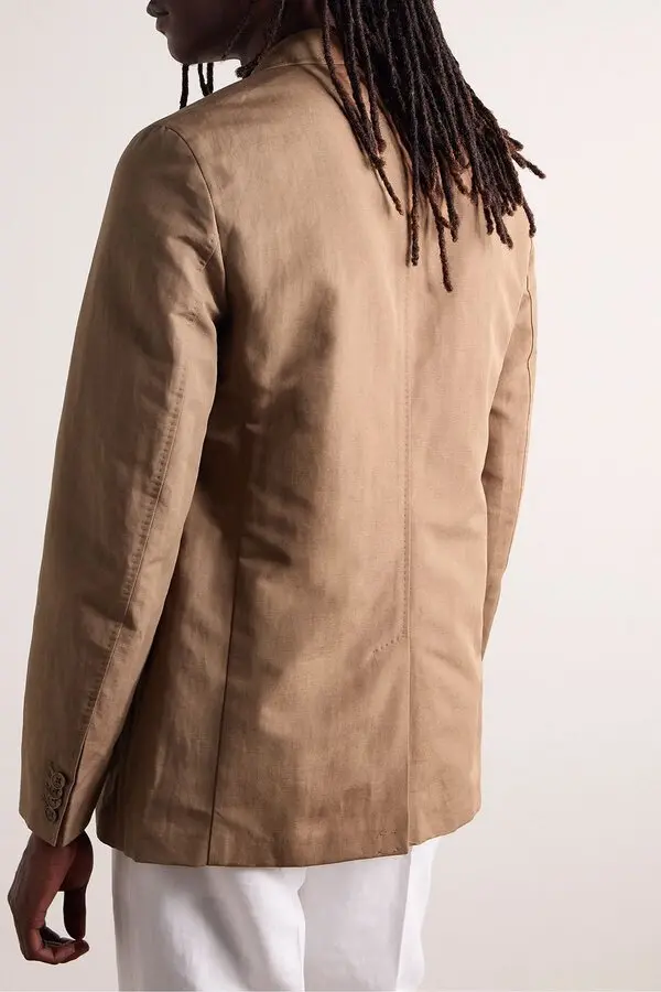 Orlebar Brown Garret Slimfit Unstructured Linen And Cottonblend Suit Jacket