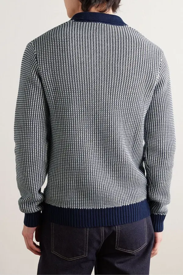 Orlebar Brown Horton Cotton Polo Sweater