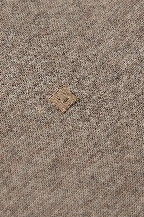 Acne Studios Kalas Logoappliquéd Wool And Yakblend Sweater