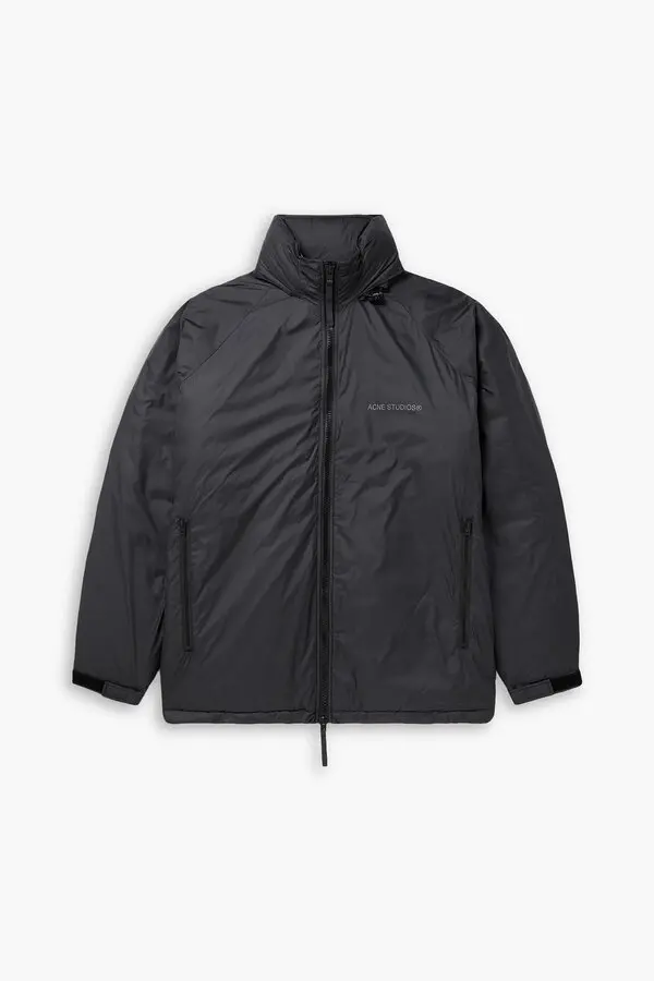 Acne Studios Oversized Logoprint Shell Down Jacket