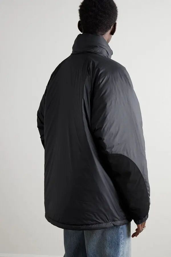 Acne Studios Oversized Logoprint Shell Down Jacket