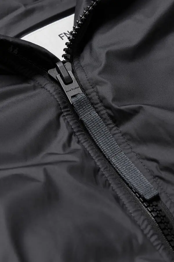 Acne Studios Oversized Logoprint Shell Down Jacket