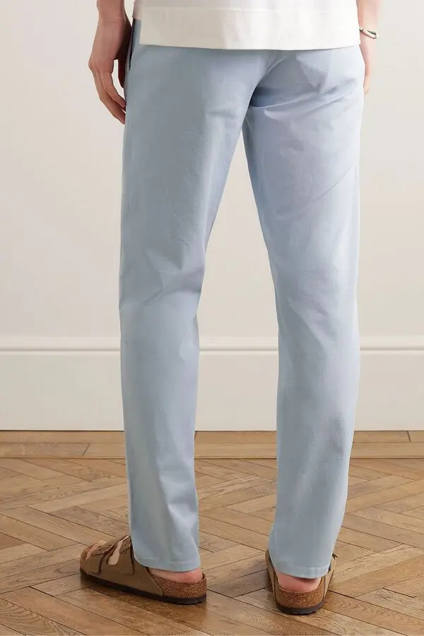 Orlebar Brown Fallon Straightleg Cottonblend Twill Pants