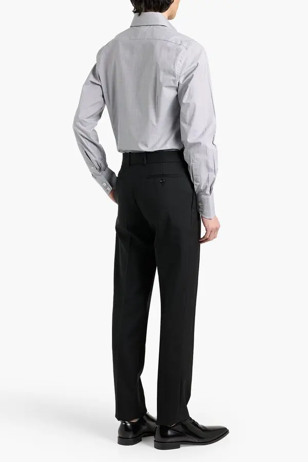 TOM FORD Checked Cottonpoplin Shirt