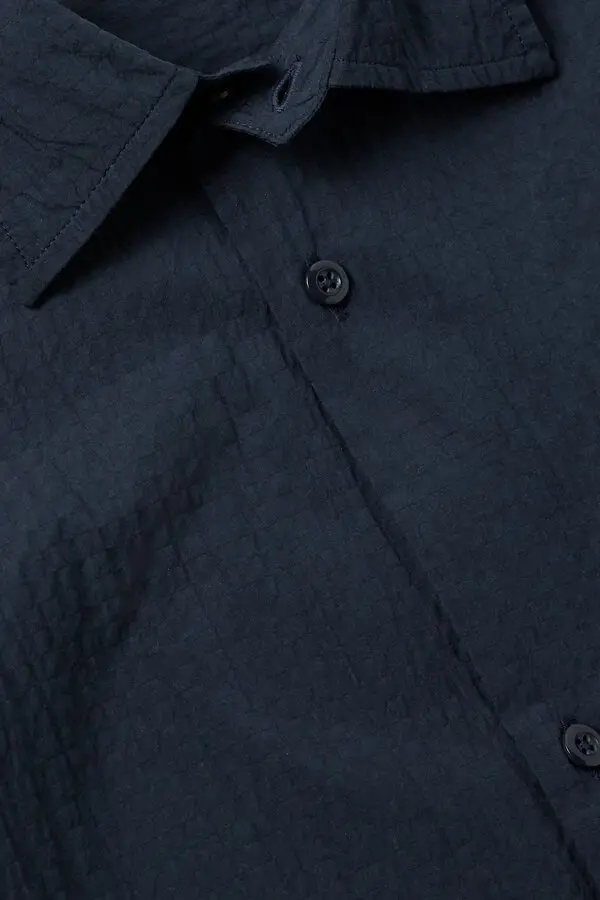 NN.07 Freddy 5721 Cottonblend Seersucker Shirt