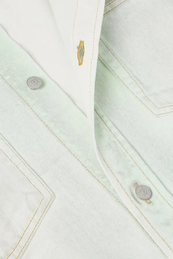 Acne Studios Karto U Traffic Distressed Denim Shirt
