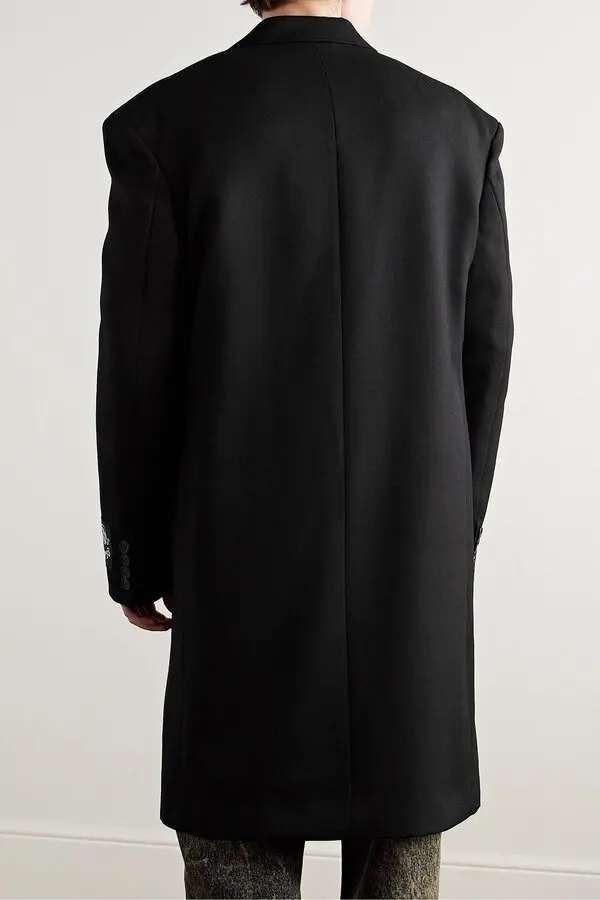 Acne Studios Oversized Logoappliquéd Wooltwill Blazer