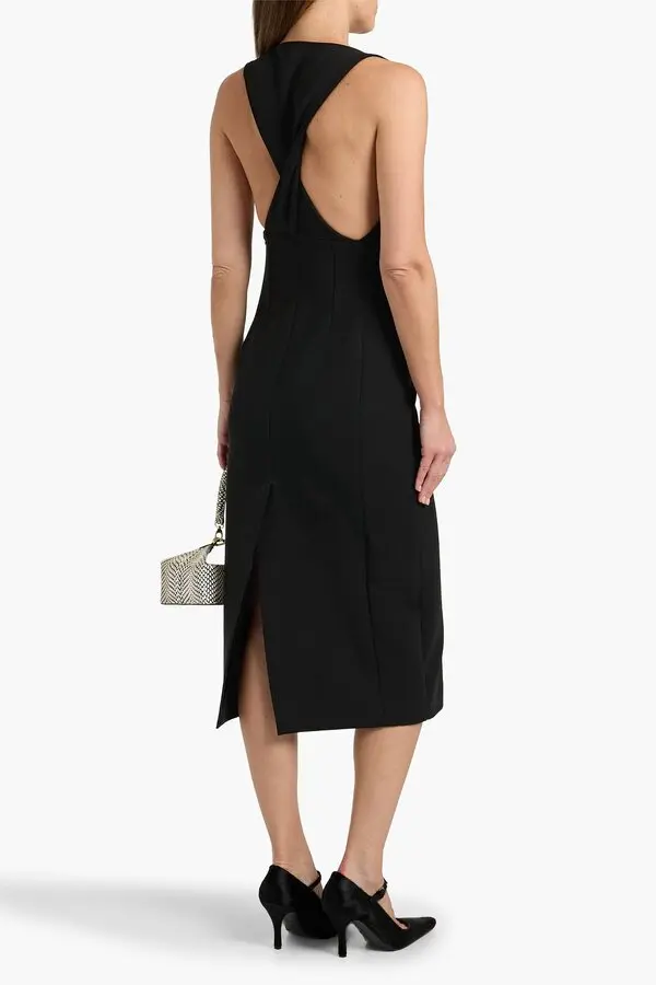 Sportmax Ruta Crepe Midi Dress
