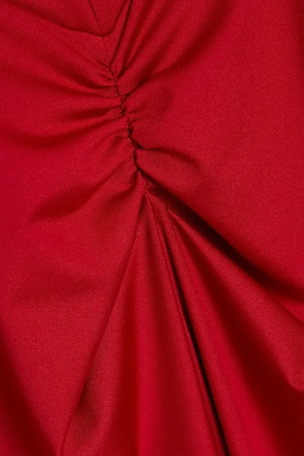 Victoria Beckham Gathered Jersey Gown