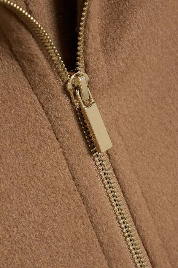 Max Mara Cloe Wool Hooded Coat