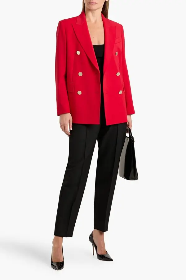 Max Mara Wooltwill Blazer - Red
