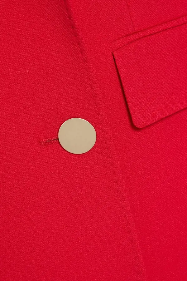 Max Mara Wooltwill Blazer - Red
