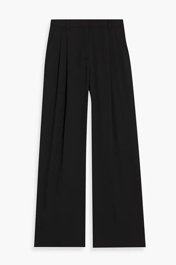 Max Mara Twill Wideleg Pants