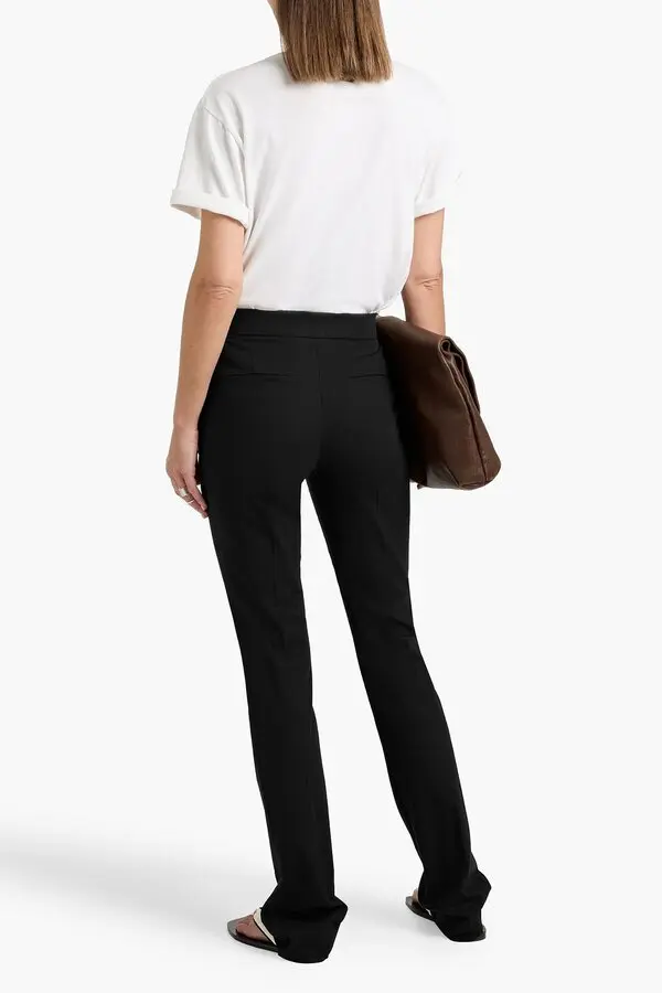 Sportmax Cottonblend Twill Straightleg Pants