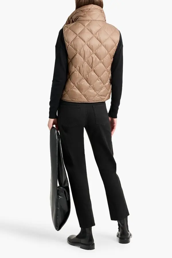 Max Mara Quilted Shell Vest