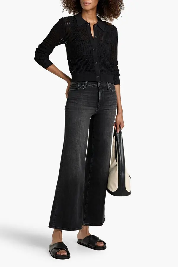 FRAME Le Slim Palazzo Highrise Wideleg Jeans