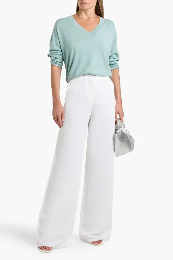 Max Mara Rania Silk And Cottonblend Sweater