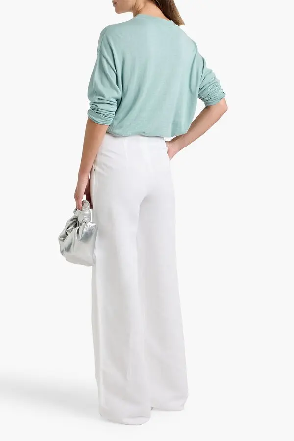 Max Mara Rania Silk And Cottonblend Sweater