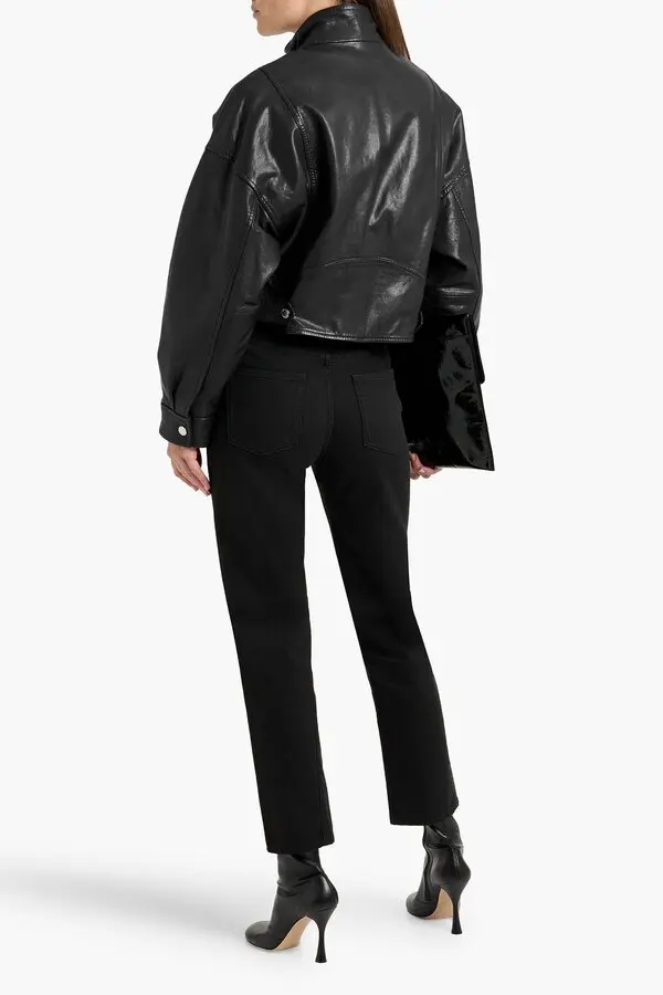 Max Mara Angel Leather Jacket
