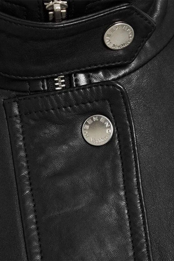 Max Mara Angel Leather Jacket