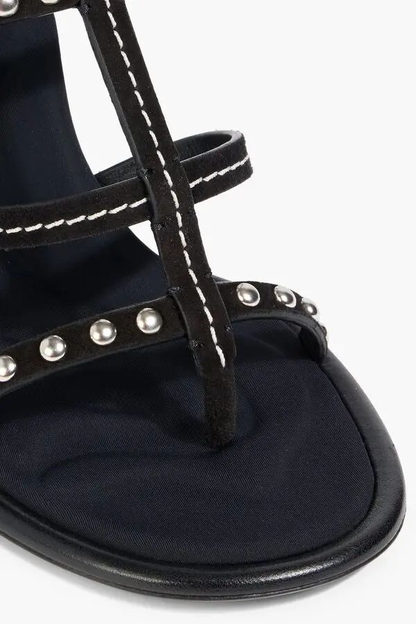 Emilio Pucci Emilia Studded Suede Sandals