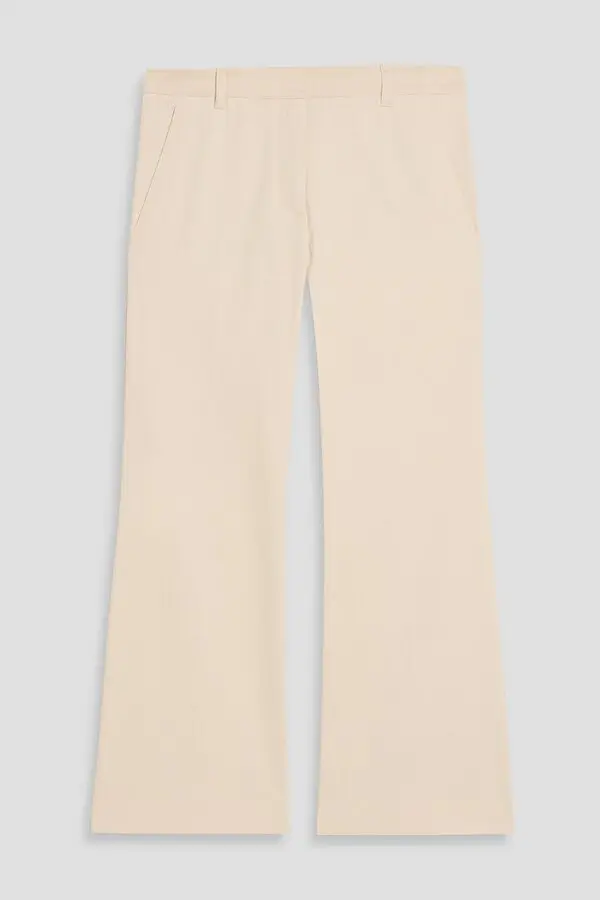 Max Mara Bosso Cottonblend Twill Straightleg Pants