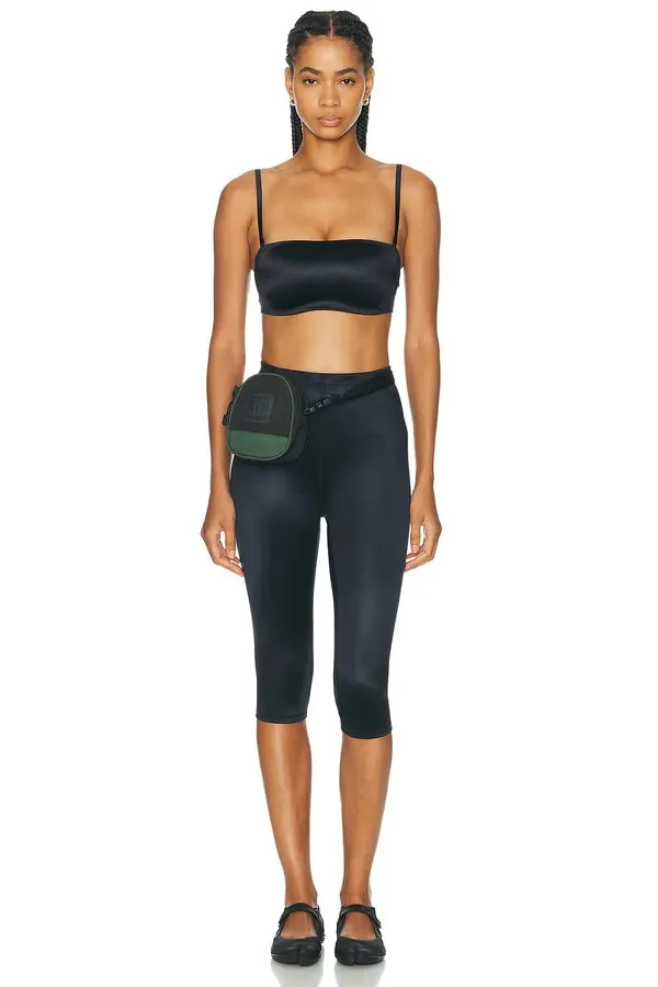NIKESKIMS Shine Bandeau Bra - Obsidian