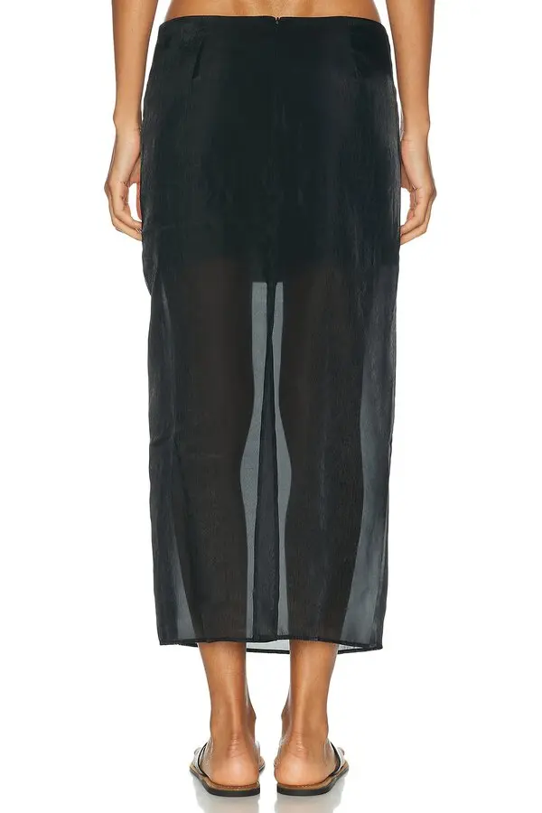 SANS FAFF Cove Silk Skirt