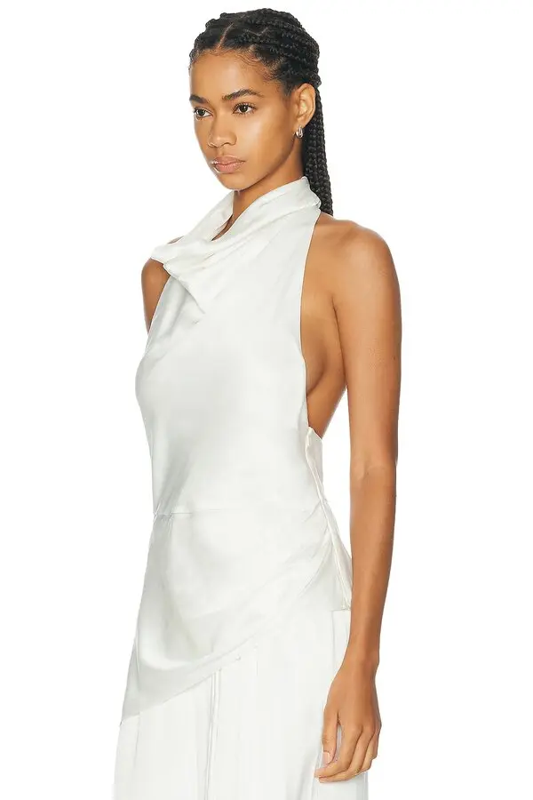 SANS FAFF Aegean Cowl Top